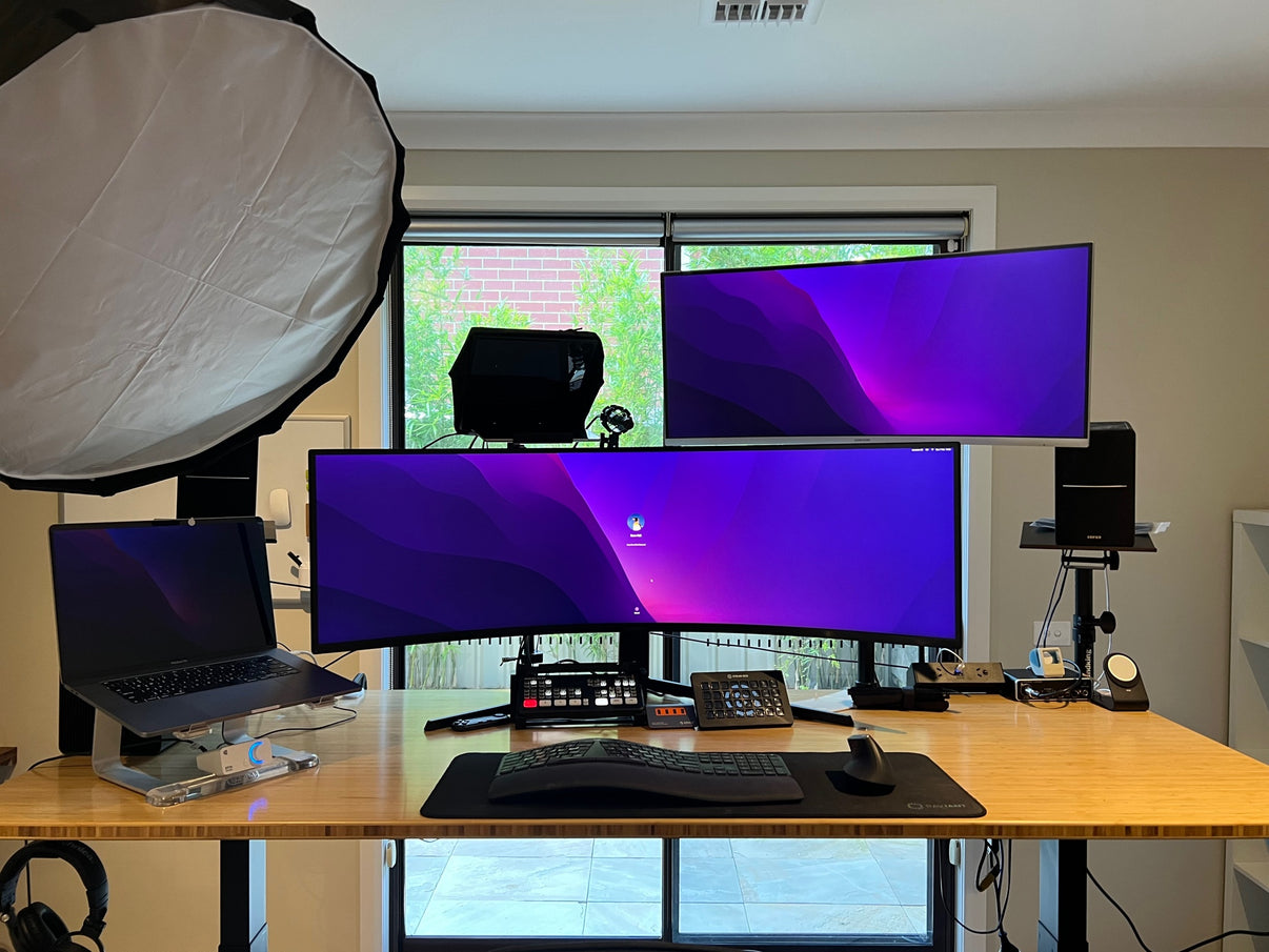 Stando - Arena Bamboo Sit Stand Desk - Australia Wide – Stando.