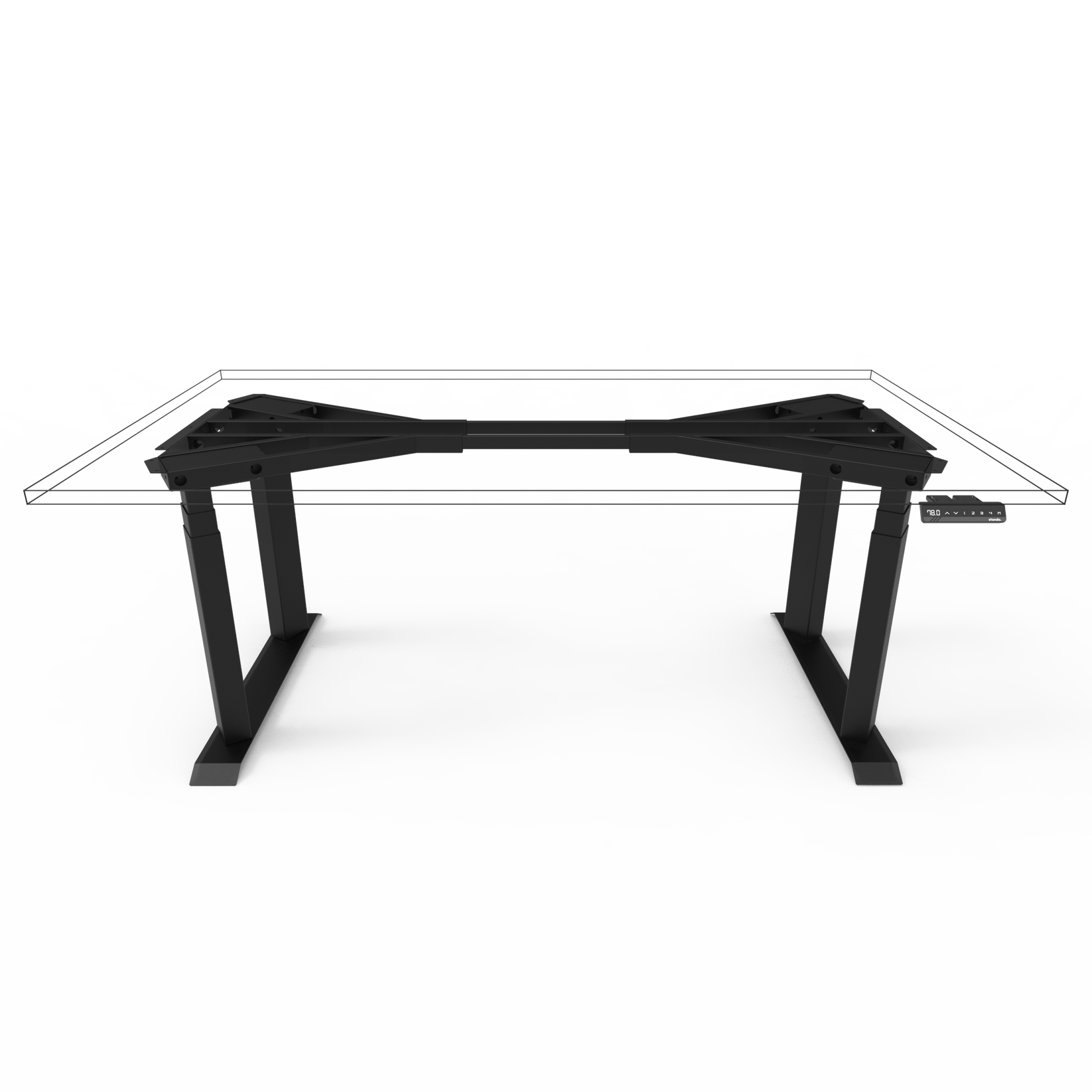 Stando Heavy Duty 4 Leg Standing Desk Frame Kit – Stando.