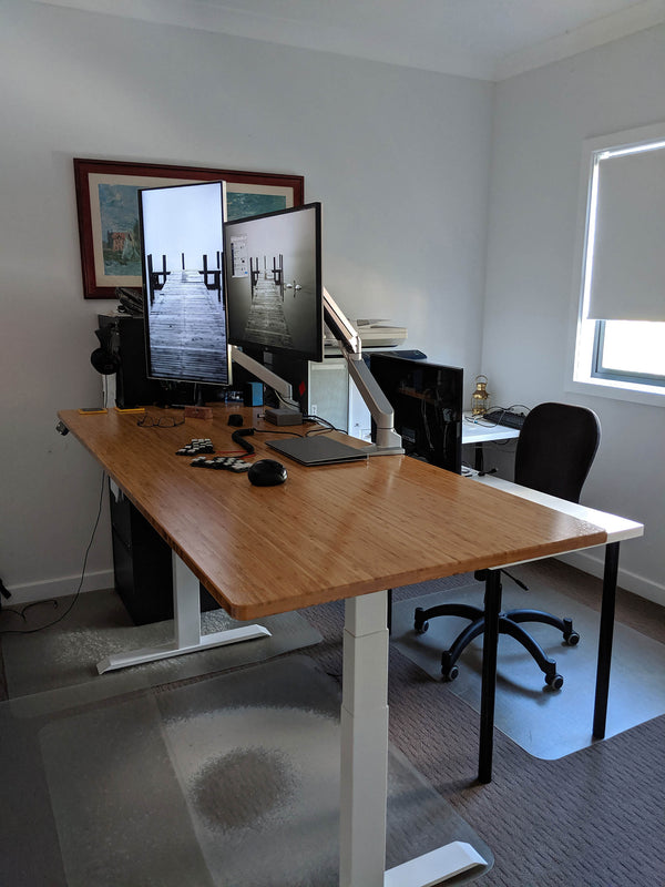 Stando - Arena Bamboo Sit Stand Desk - Australia Wide – Stando.