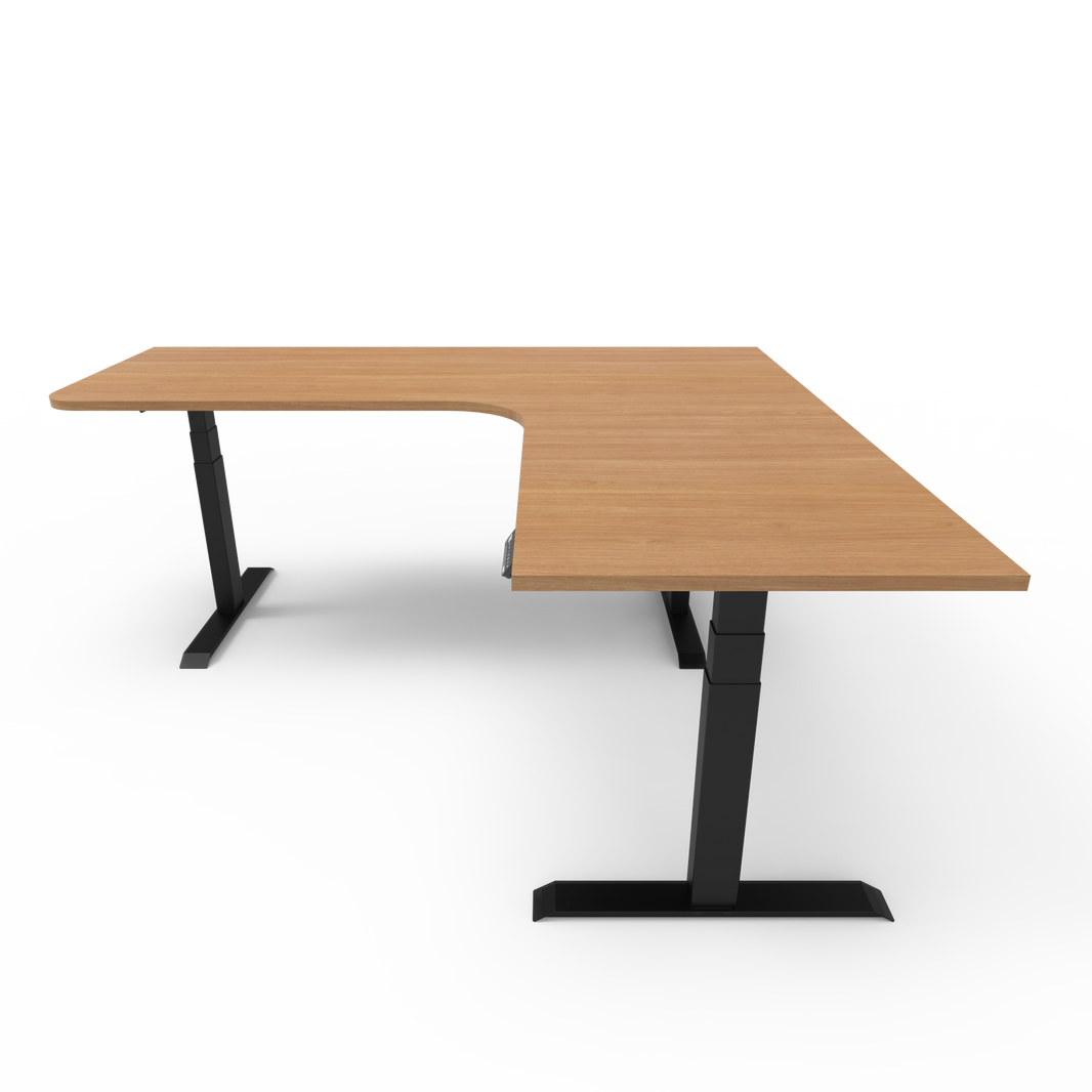Corner Standing Desks - Curved, L-Shaped, & Heavy Duty | Australia Wide ...