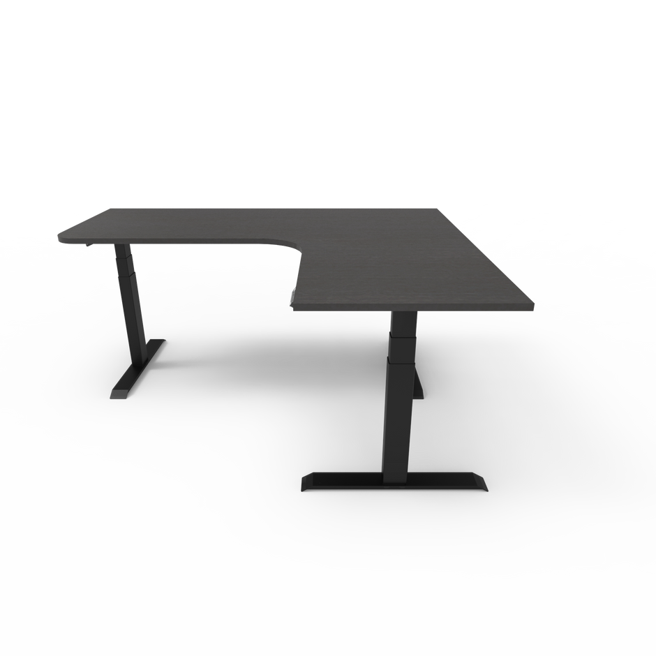 Corner Standing Desks - Curved, L-Shaped, & Heavy Duty | Australia Wide ...