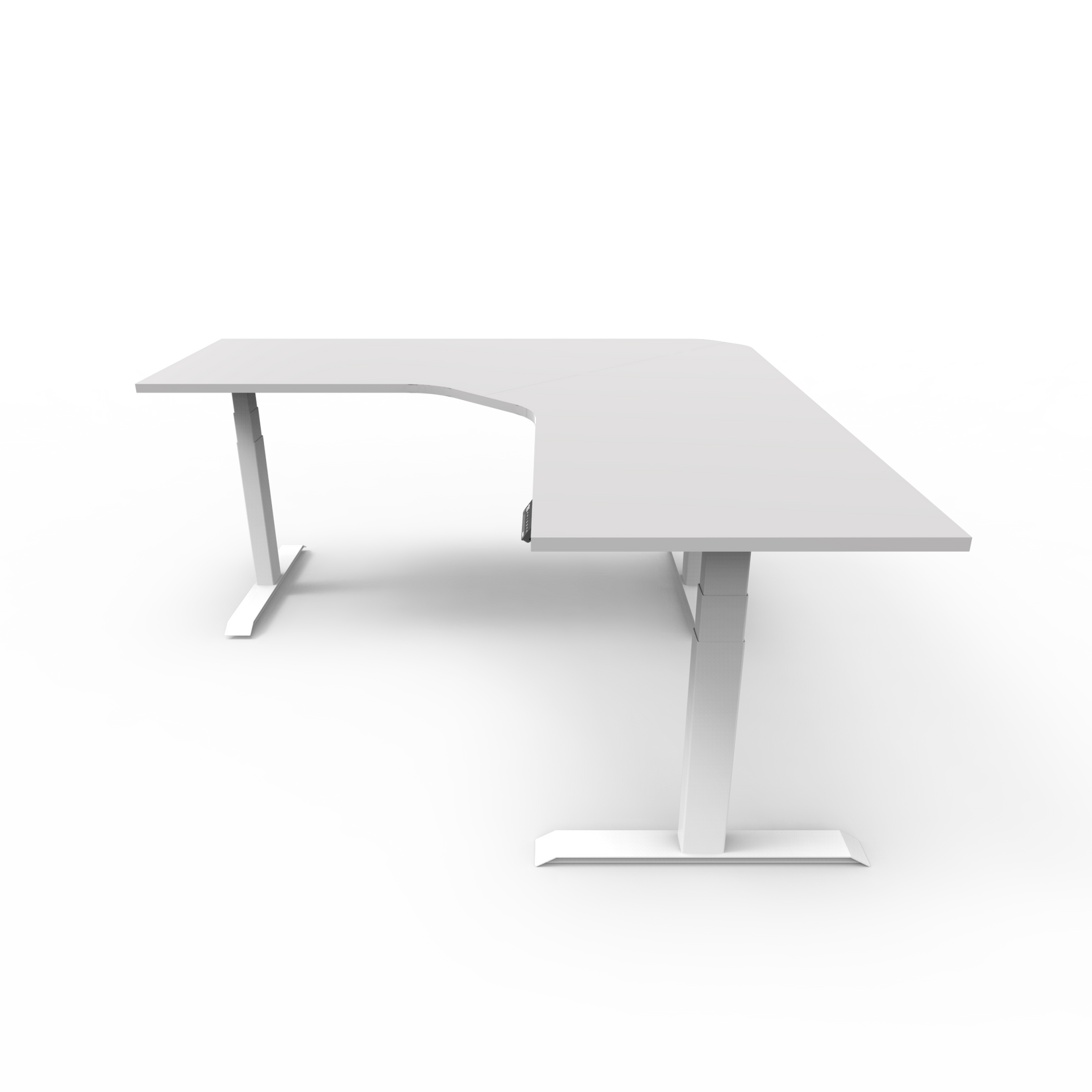 Summit Series Mode L-Shape Corner Sit Stand Desk – Stando.