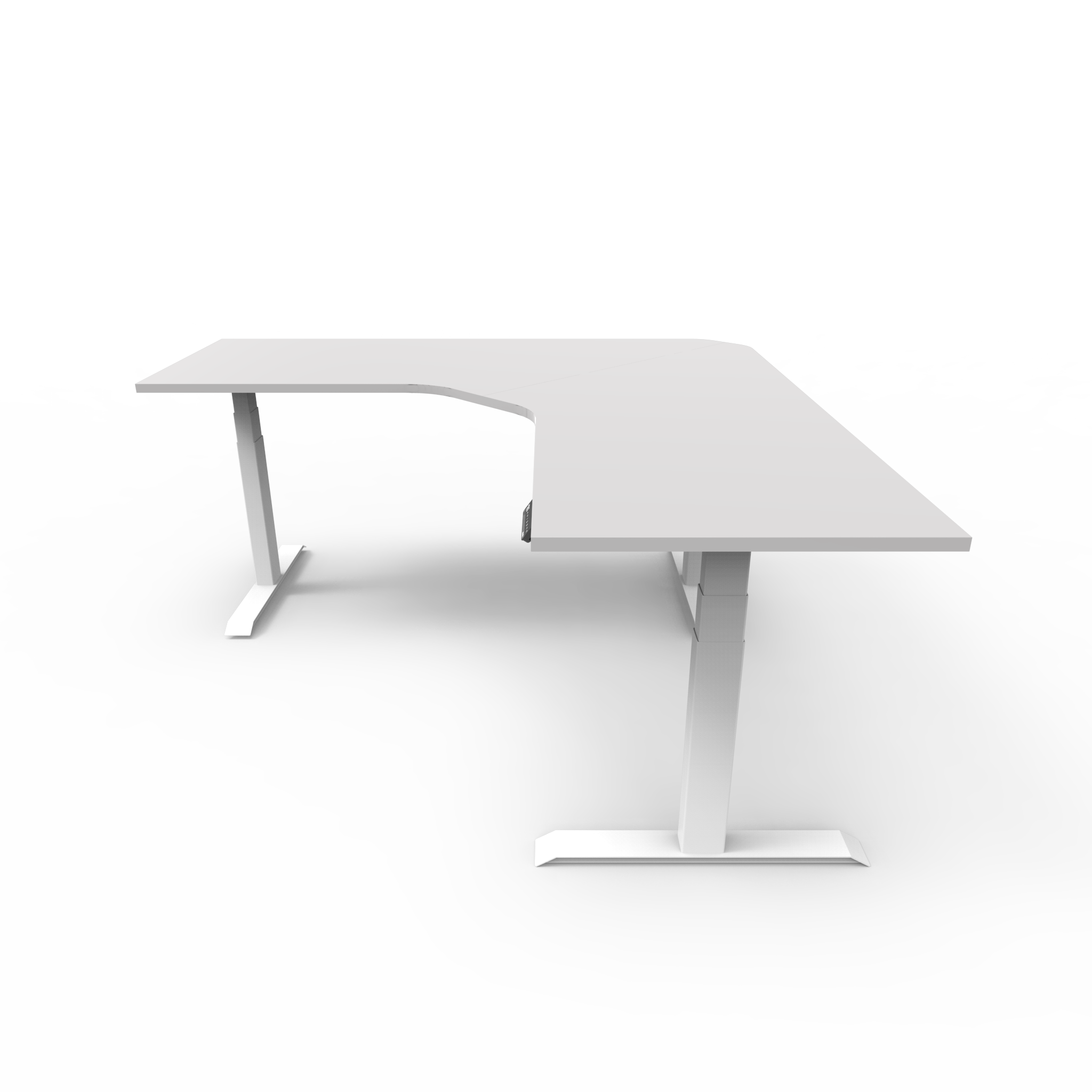 Summit Series Mode L-Shape Corner Sit Stand Desk – Stando.
