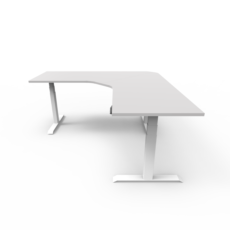 Corner Standing Desks - Curved, L-Shaped, & Heavy Duty | Australia Wide ...