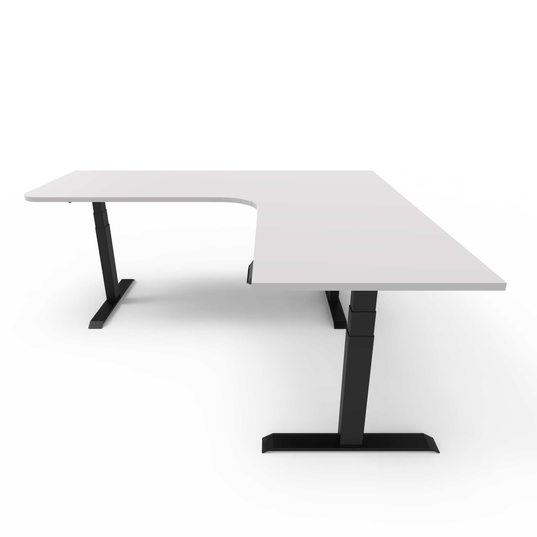 Do Your Best Work With A Custom Melamine Standing Corner Desk – Stando.