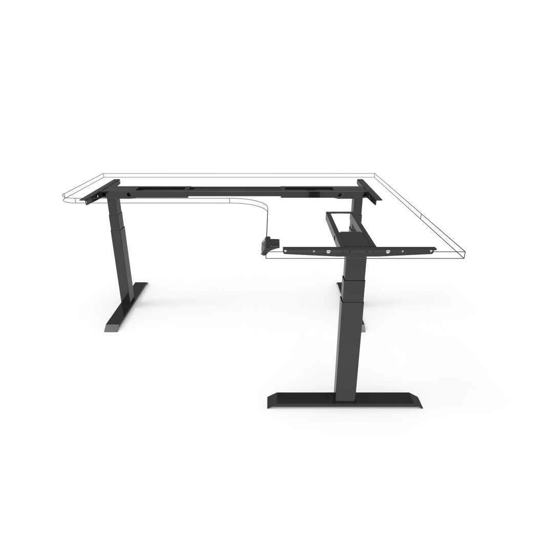 Corner Standing Desks - Curved, L-Shaped, & Heavy Duty | Australia Wide ...