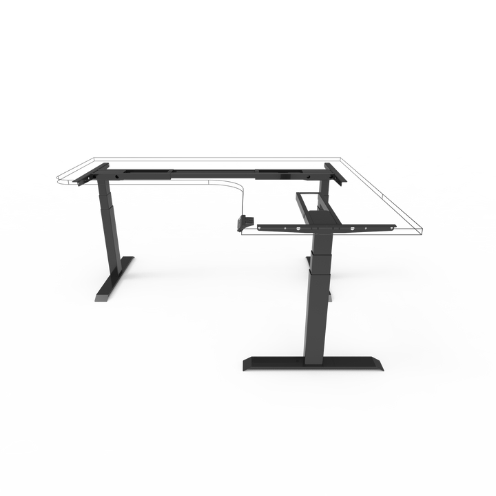 Corner Standing Desks - Curved, L-Shaped, & Heavy Duty | Australia Wide ...